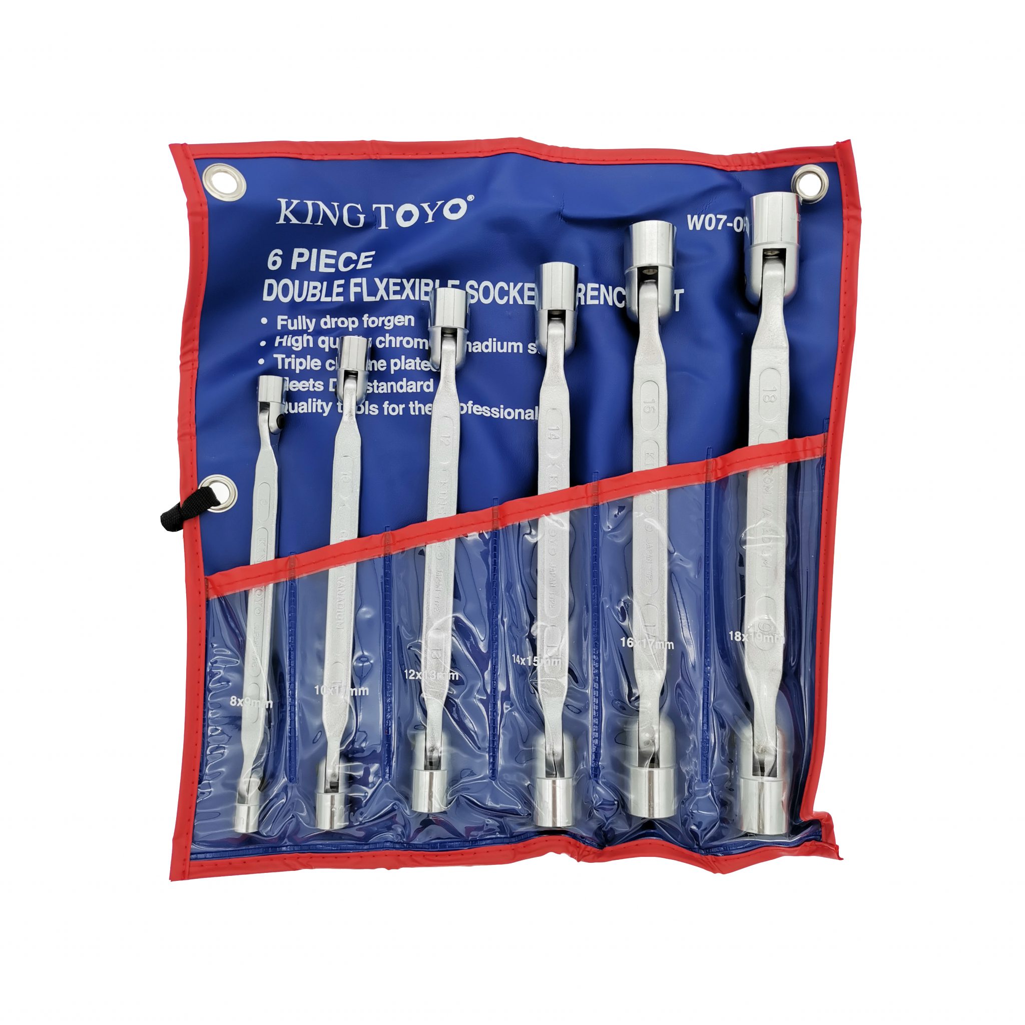 King Toyo 6pcs Double Flexible Socket Wrench Set – Kinki Marketing