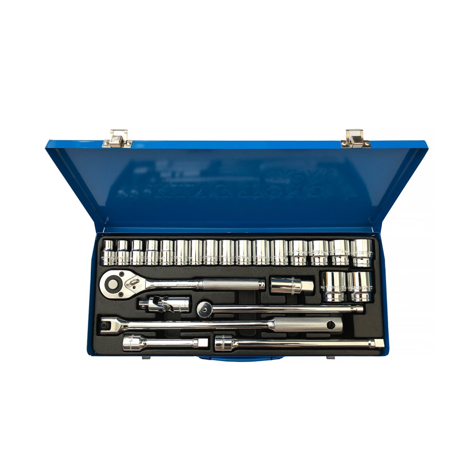 King Toyo 25pcs 1/2"DR. Hand Socket And Wrench Set – Kinki Marketing